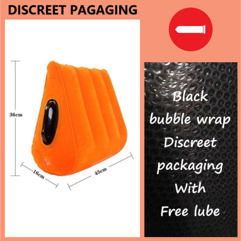 With Handle Magic Triangle Sex Pillow Posture Inflatable Adult Sex Toys ...
