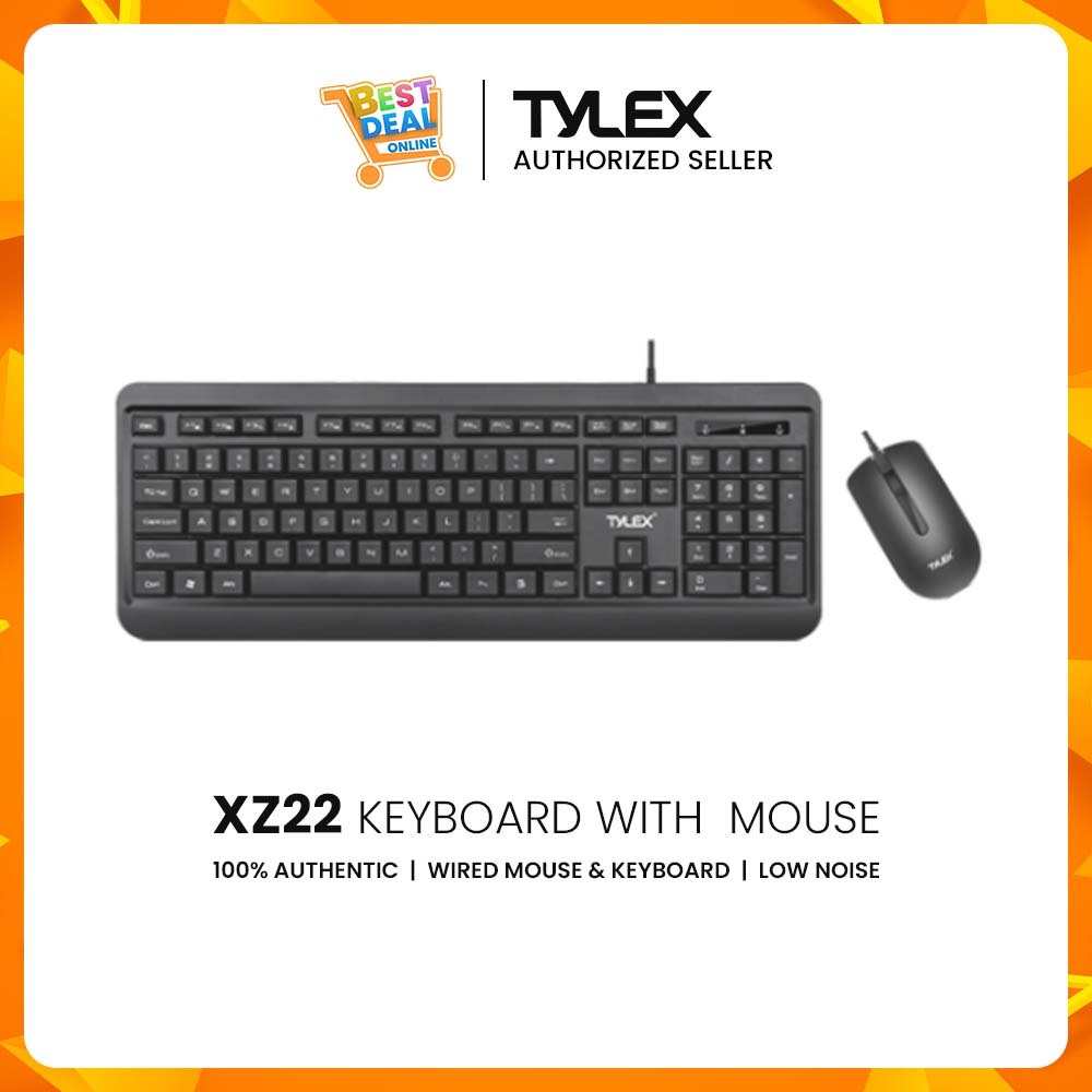 Tylex XZ22 Keyboard And Mouse Combo For Home And Office PC Desktop ...