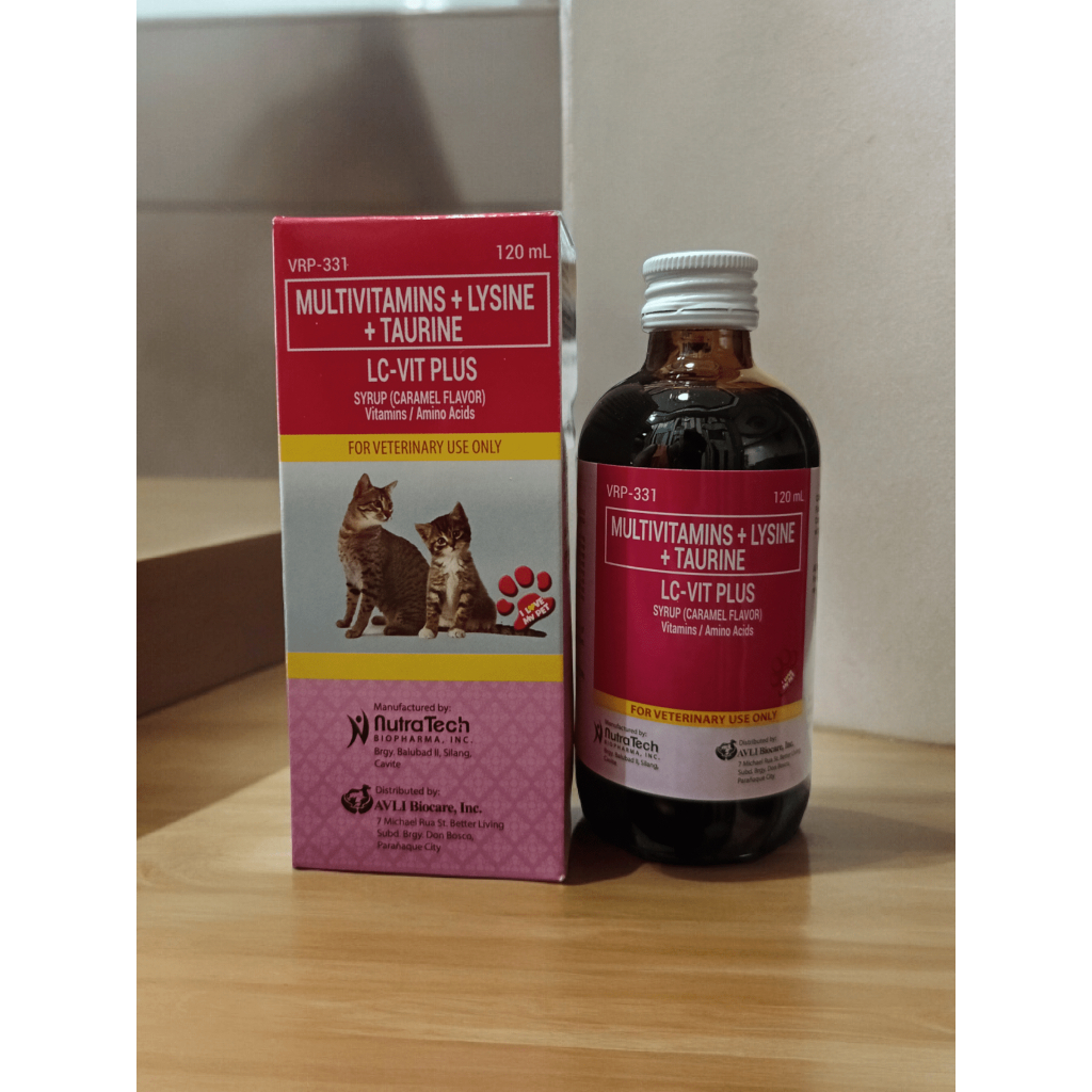LC Vit Plus Syrup: (Multivitamins + Lysine + Taurine) | Shopee Philippines