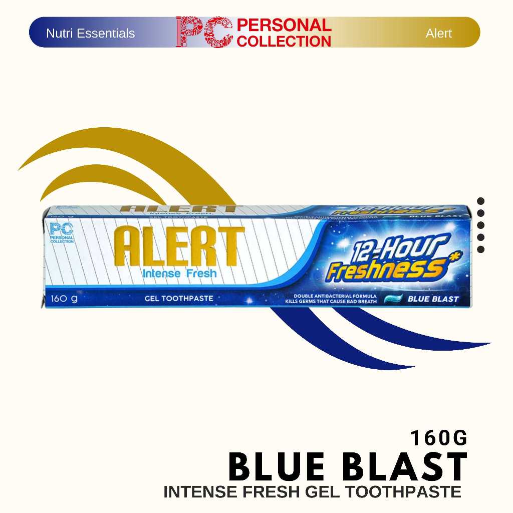 Personal Collection Alert Intense Fresh Blue Blast Flouride Gel ...