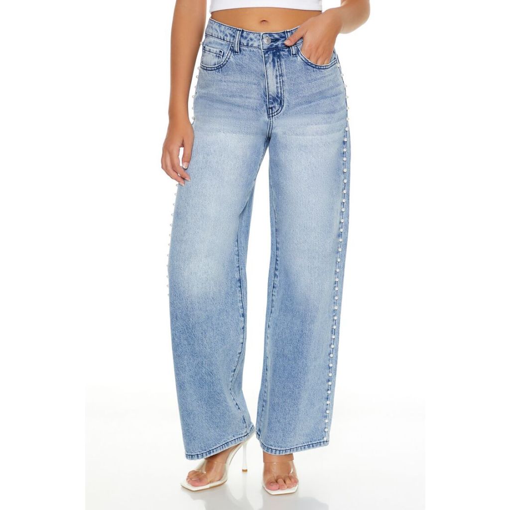 Forever 21 Wide Leg Jeans