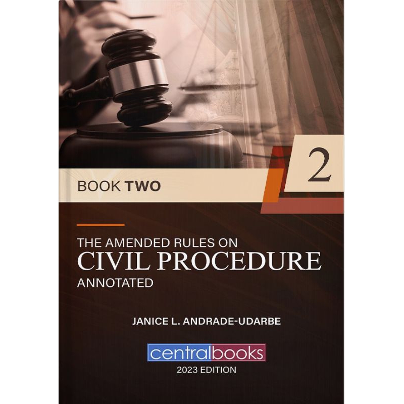 UDARBE-THE AMENDED RULES ON CIVIL PROCEDURE ANNOTATED 2023/2025 ...