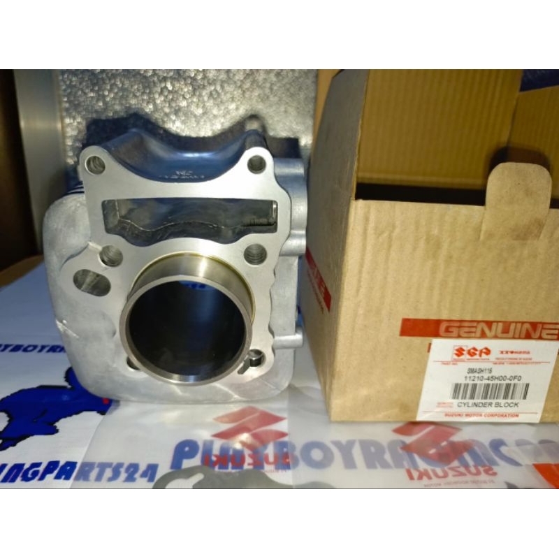 suzuki smash115 cylinder block kit assy(std) | Shopee Philippines