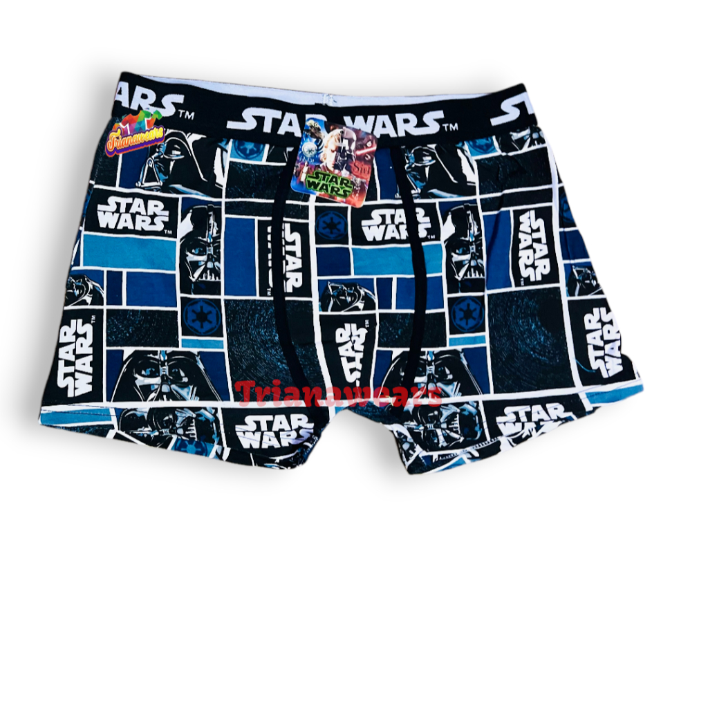 Starwars Character Boxer Brief For Adult Trunks Boys Short Printed ...