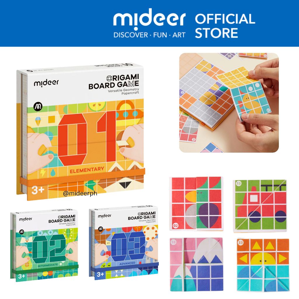 Mideer Origami Board Game 1,2,3 by Mideer | Shopee Philippines