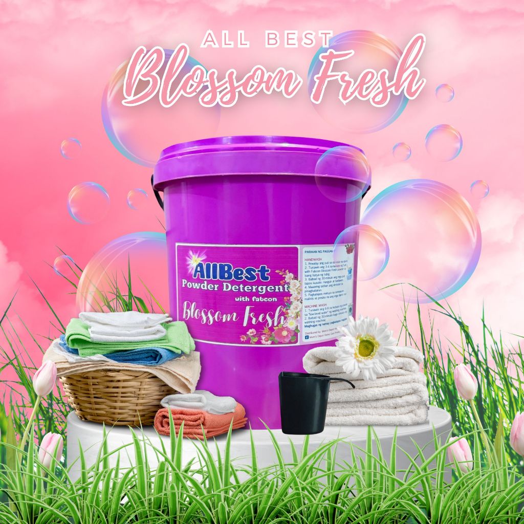 ALLBEST POWDER DETERGENT 3 KLS | Shopee Philippines