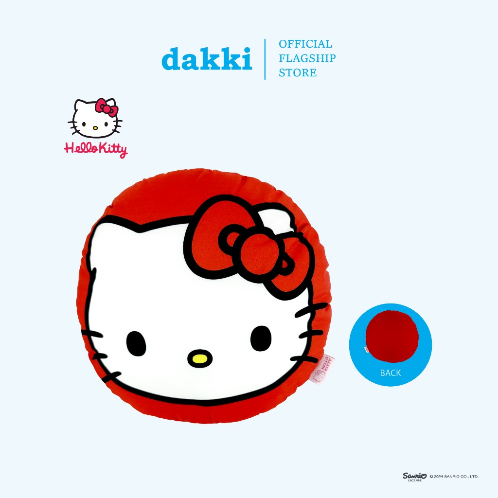Dakki 14"x14" Hello Kitty Round Shape Pillow | Shopee Philippines