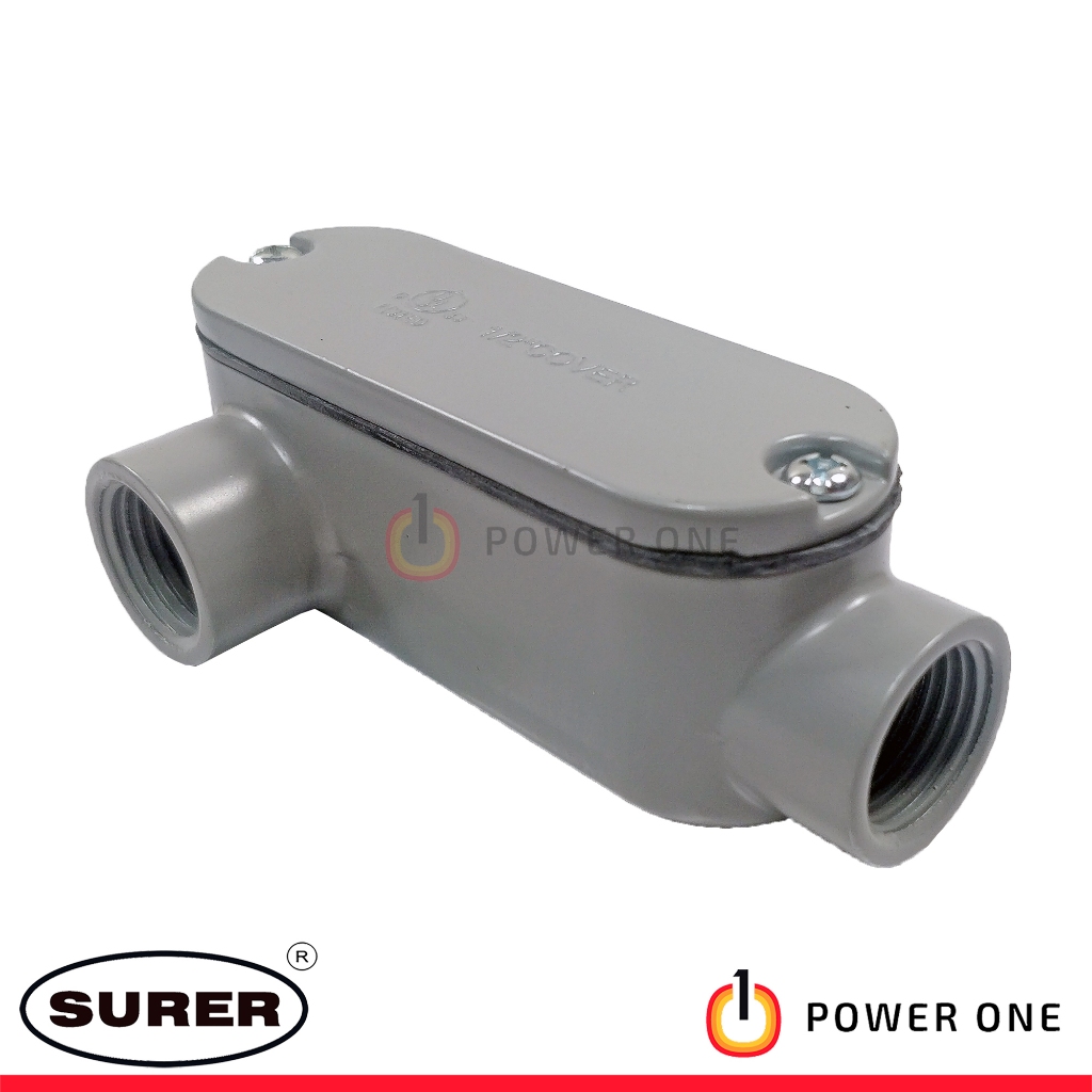 Surer 1203 Conduit Outlet Body, LR Type, UL Listed (1/2", 3/4", 1", 1-1 ...