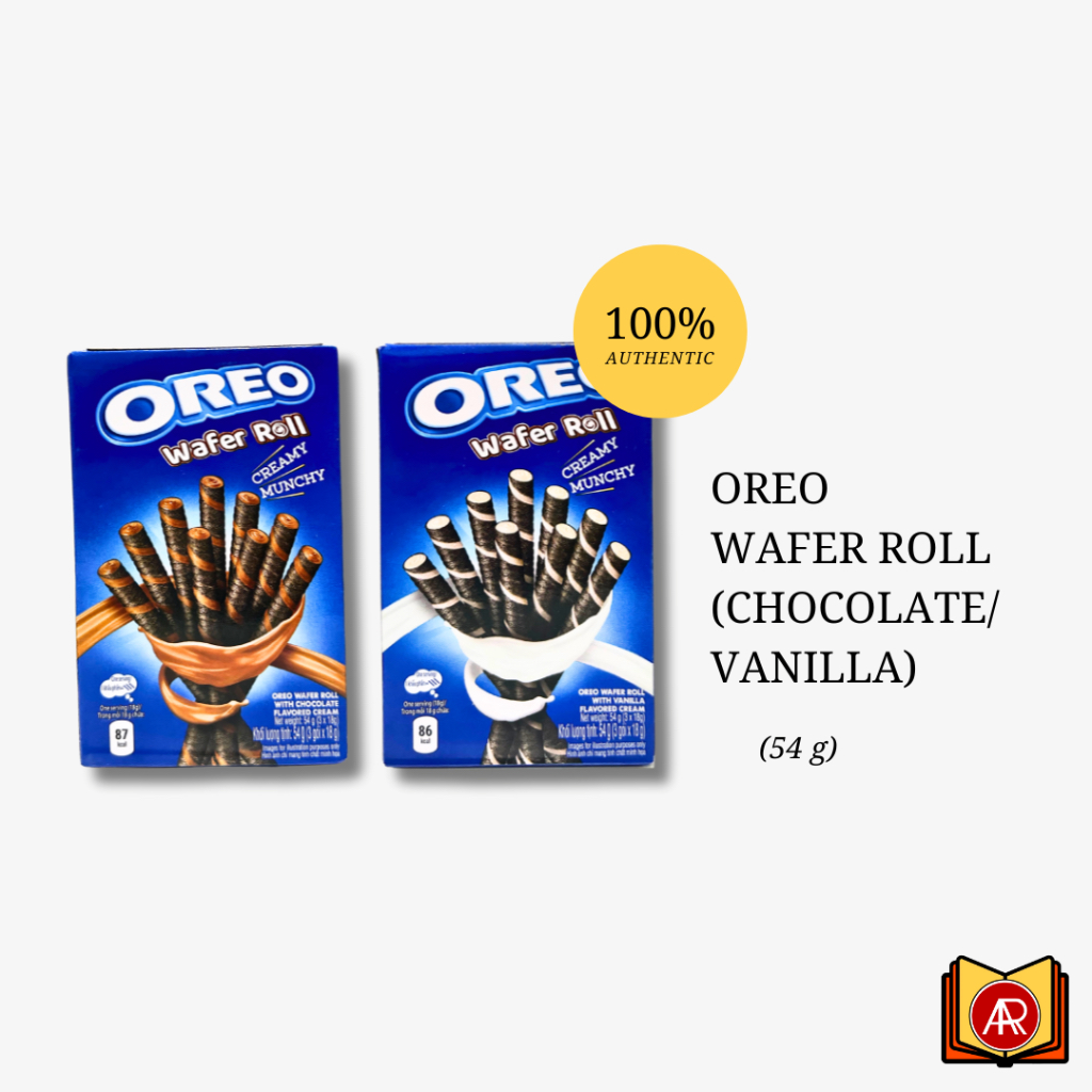 Oreo Wafer Roll (Chocolate | Vanilla) – 54g | Shopee Philippines