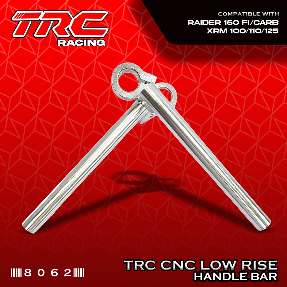 TRC CNC RAIDER R150 FI/CARB, XRM 100/110/125 HANDLE BAR LOWRISE 8062 ...