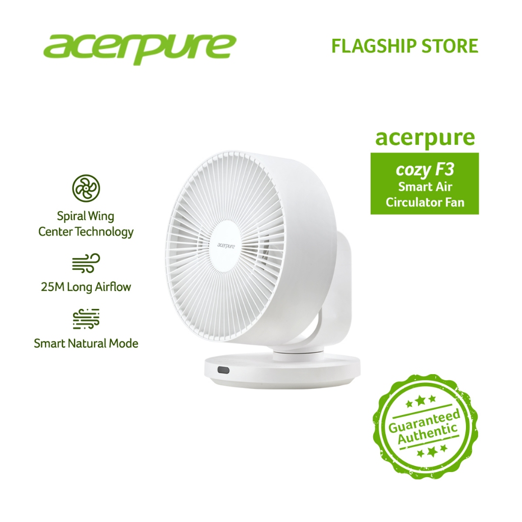 acerpure Cozy F3 - Smart Air Circulator Fan | Shopee Philippines