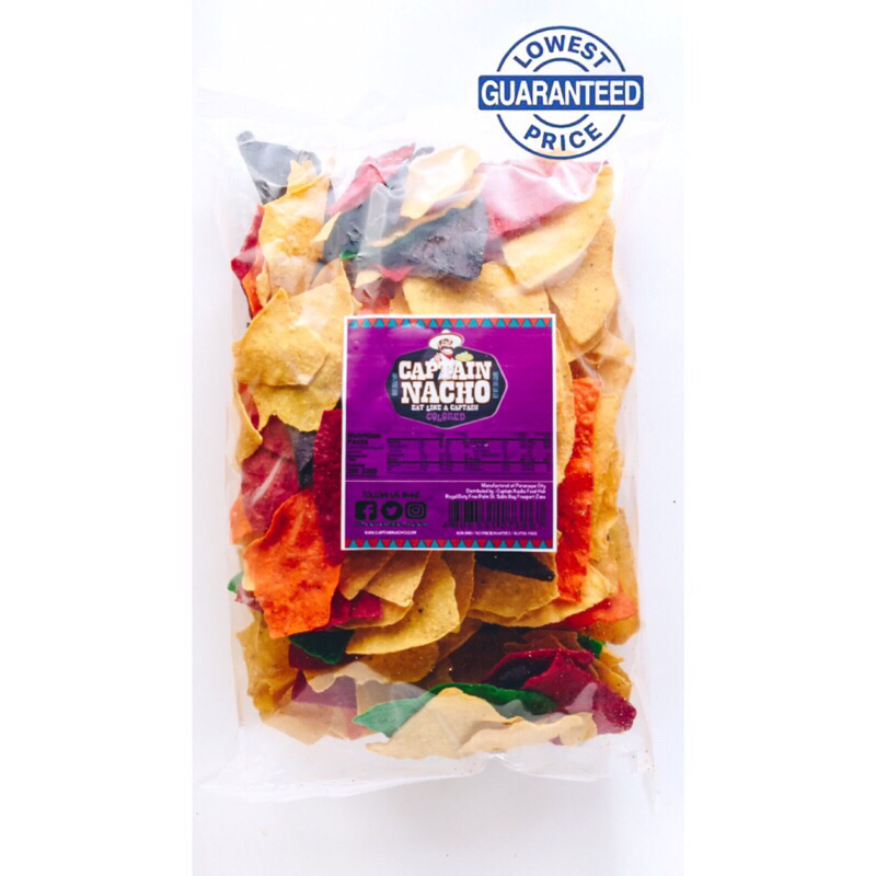 Colored Nacho Chips 500grams | Shopee Philippines