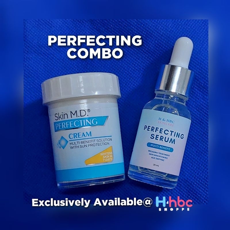 HBC Perfecting Cream & Perfecting Face Serum COMBO | Shopee Philippines