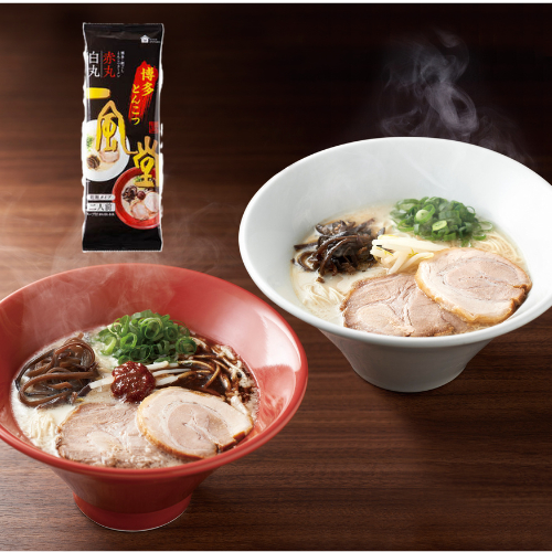 Ippudo Akamaru & Shiromaru Hakata Tonkotsu Ramen Noodle 2 meals 240g ...
