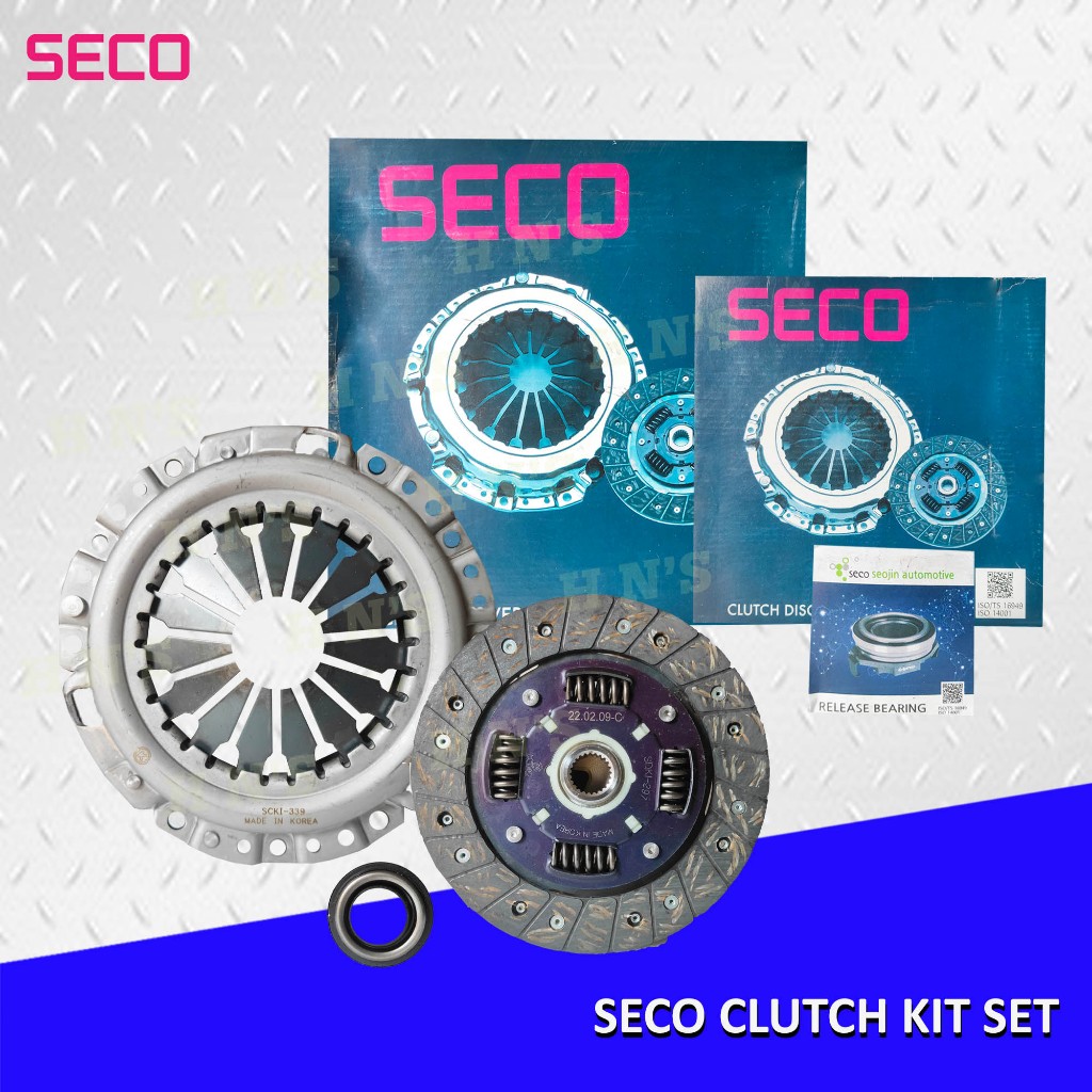 SECO Clutch Disc Clutch Cover with Release Bearing Set for Kia Picanto ...