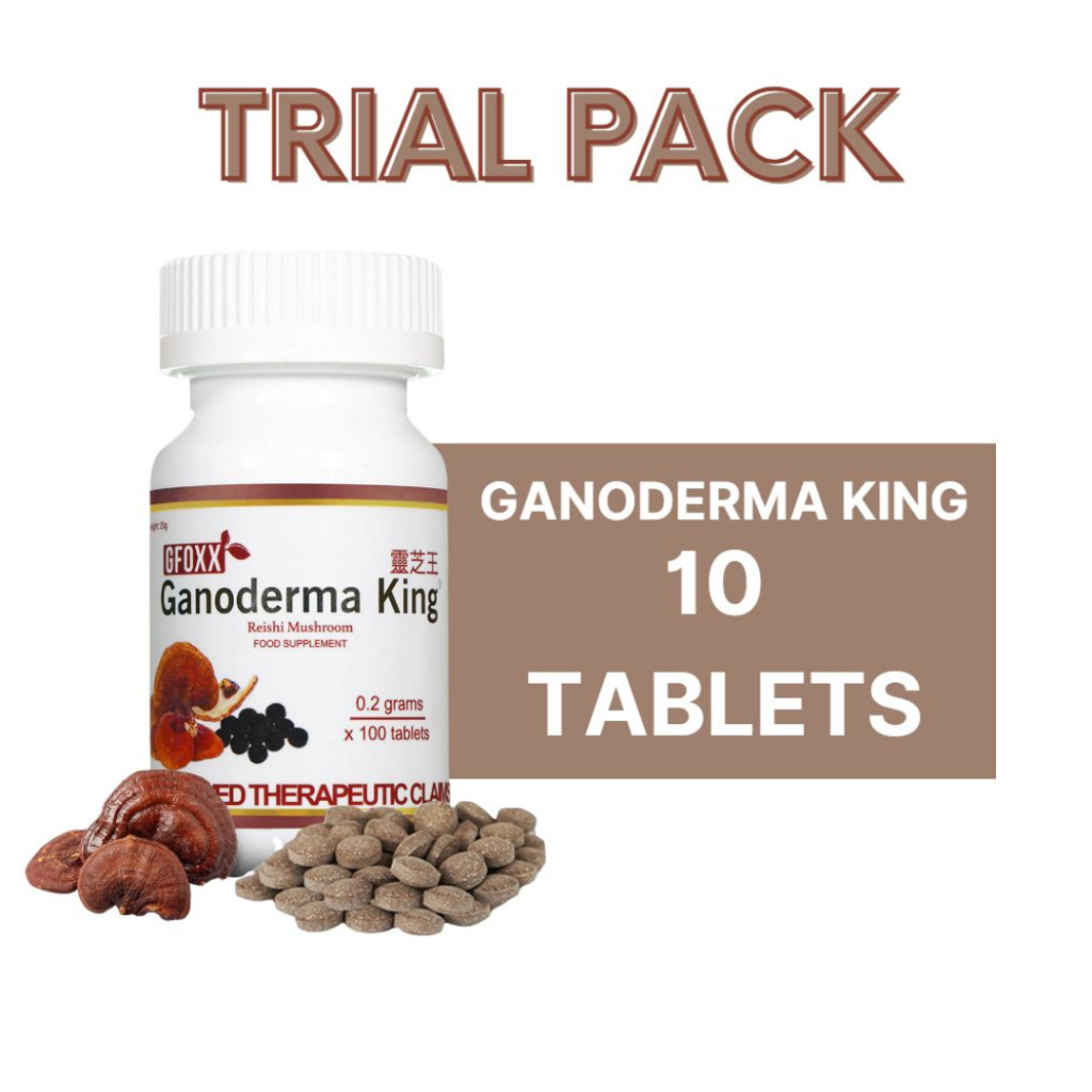 GFOXX GANODERMA KING, SPIRULINA MEN SPIRULINA WITH PROBIOTICS 200MG ...