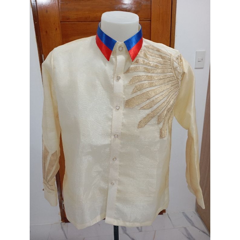 Modern Barong Tagalog with Sinag Design | Shopee Philippines
