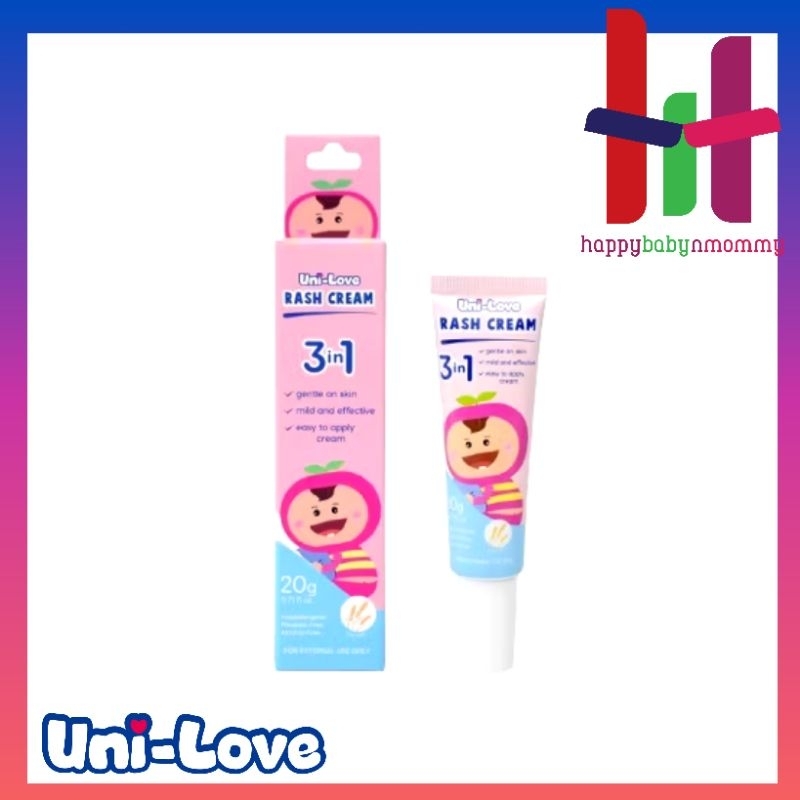 UniLove Rash Cream 20g Pack of 1 | Shopee Philippines