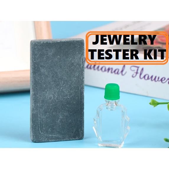 DIY Precious Metal Test Stone Gold Test Acid Tester Kit Gold Jewelry ...