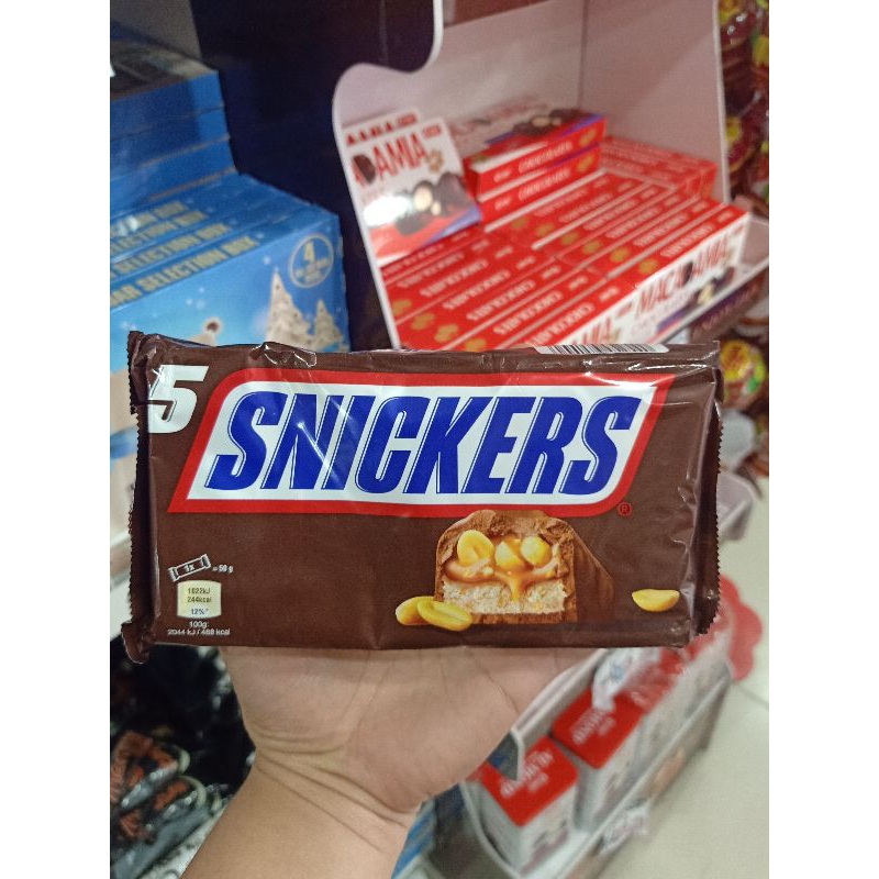 Snickers Chocolate x5 | Shopee Philippines