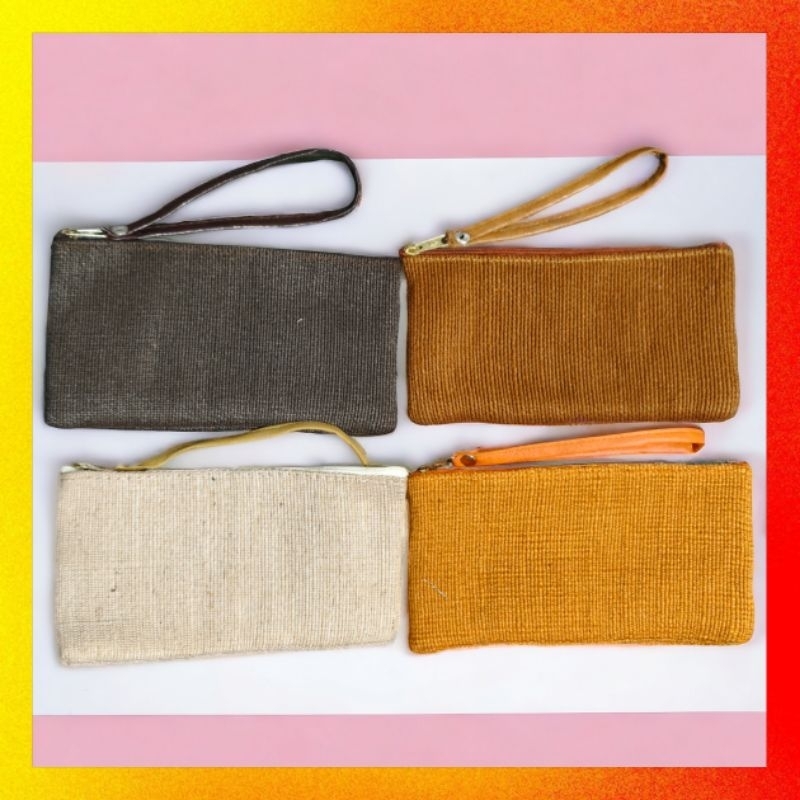 Native Large Wallet made of Jute | Cellphone Wallet | Message us the ...