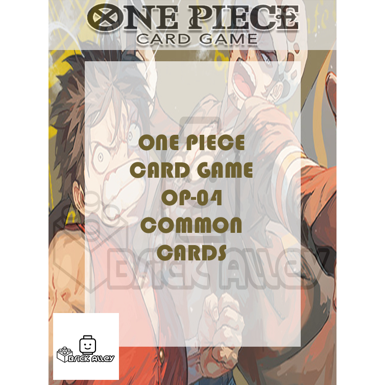 One Piece TCG OP04 Common Cards (C) | Shopee Philippines