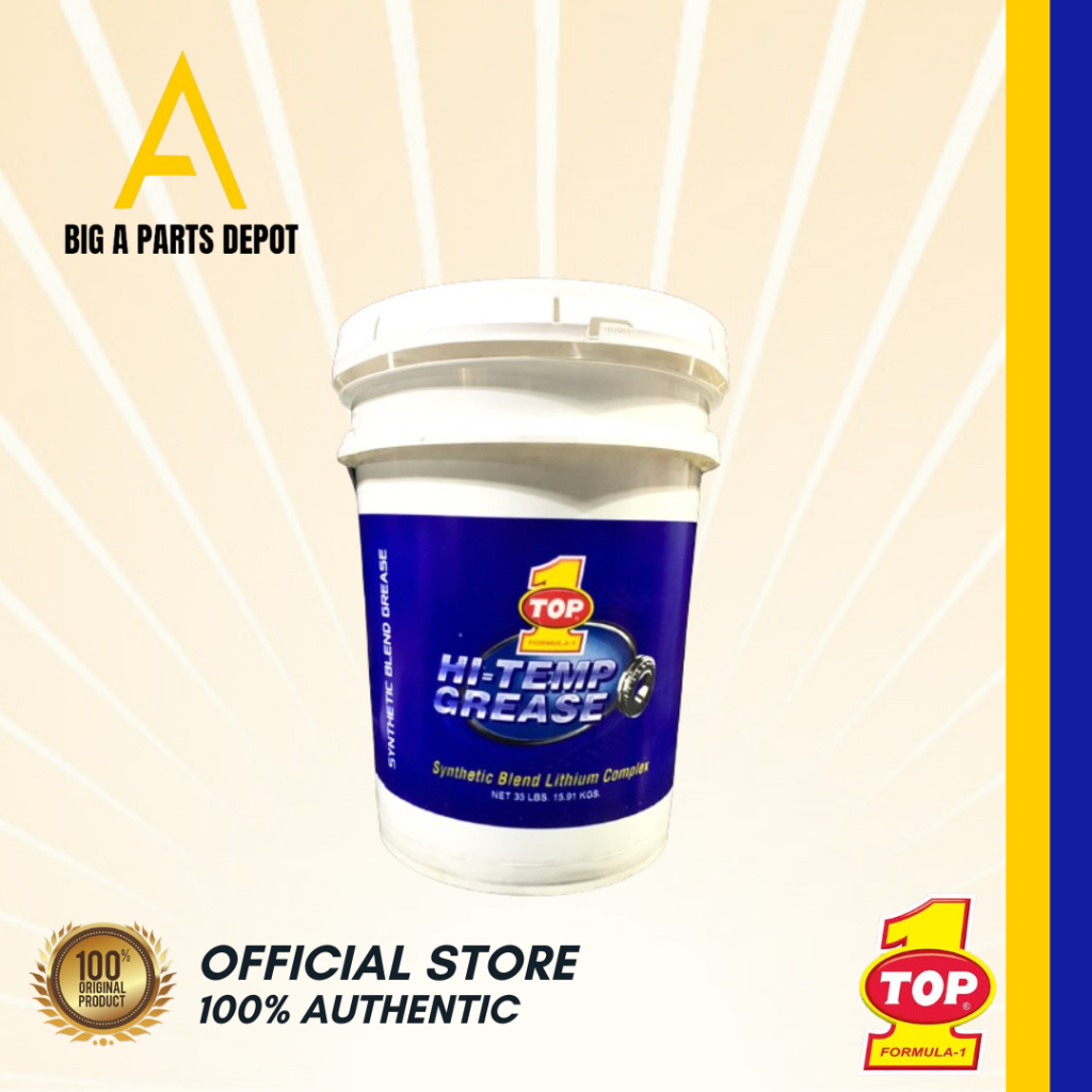 Top 1 - Hi-Temp Grease Synthetic Blend Lithium Complex Blue Grease Pail ...