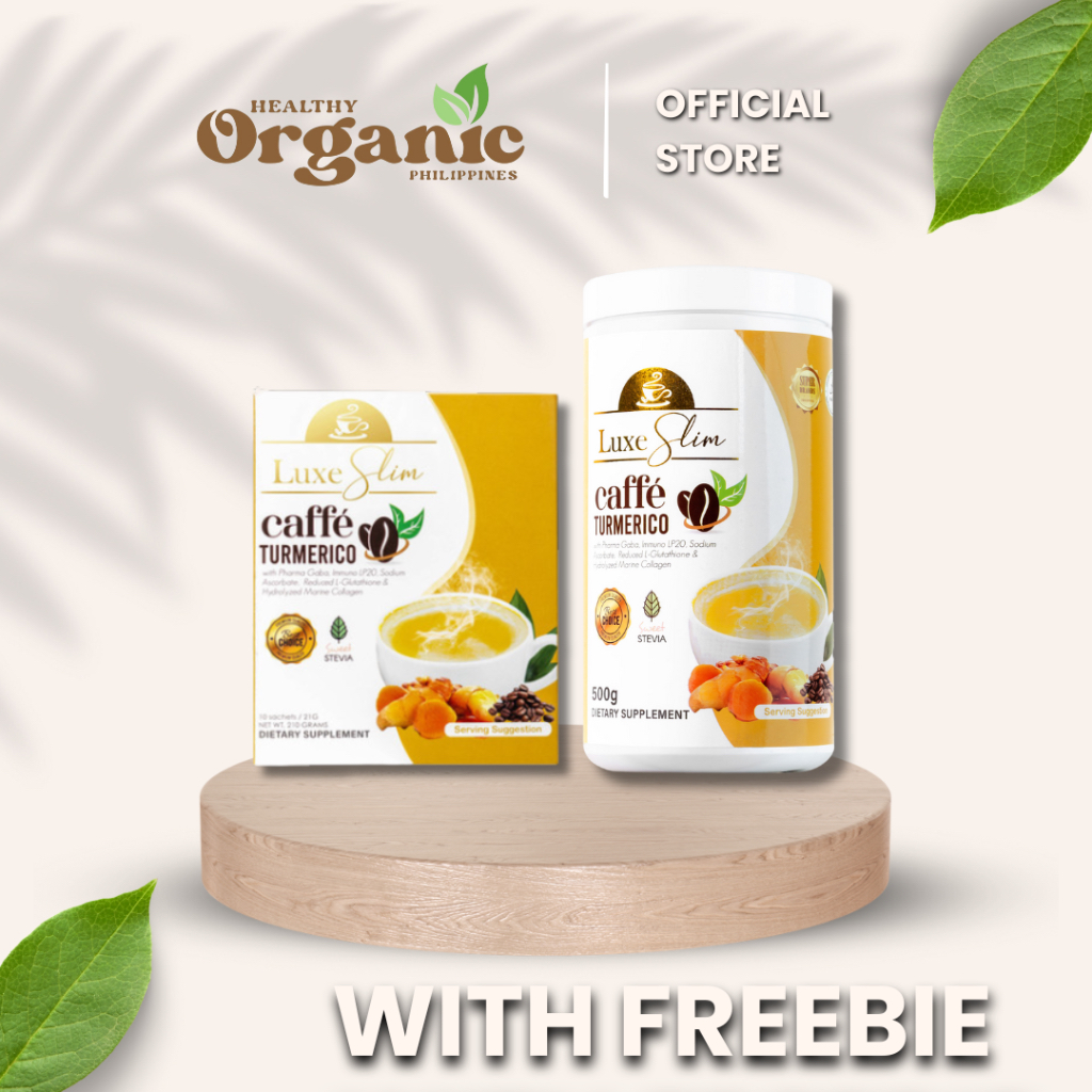 LUXE SLIM Cafe Turmerico Hydrolyzed Marine Collagen Glutathione ...