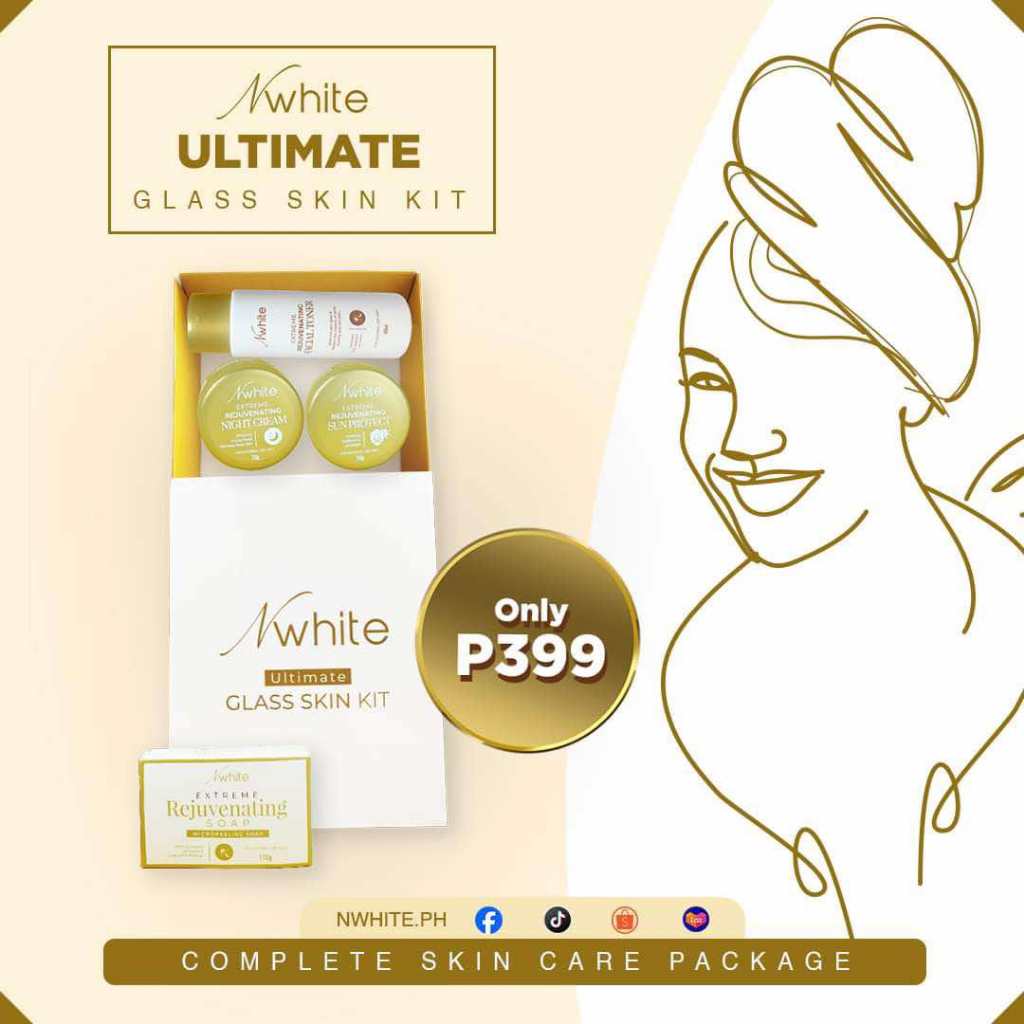 Nwhite - whiten Rejuvenating Set (Ultimate Glass Skin Kit) Skin Repair ...