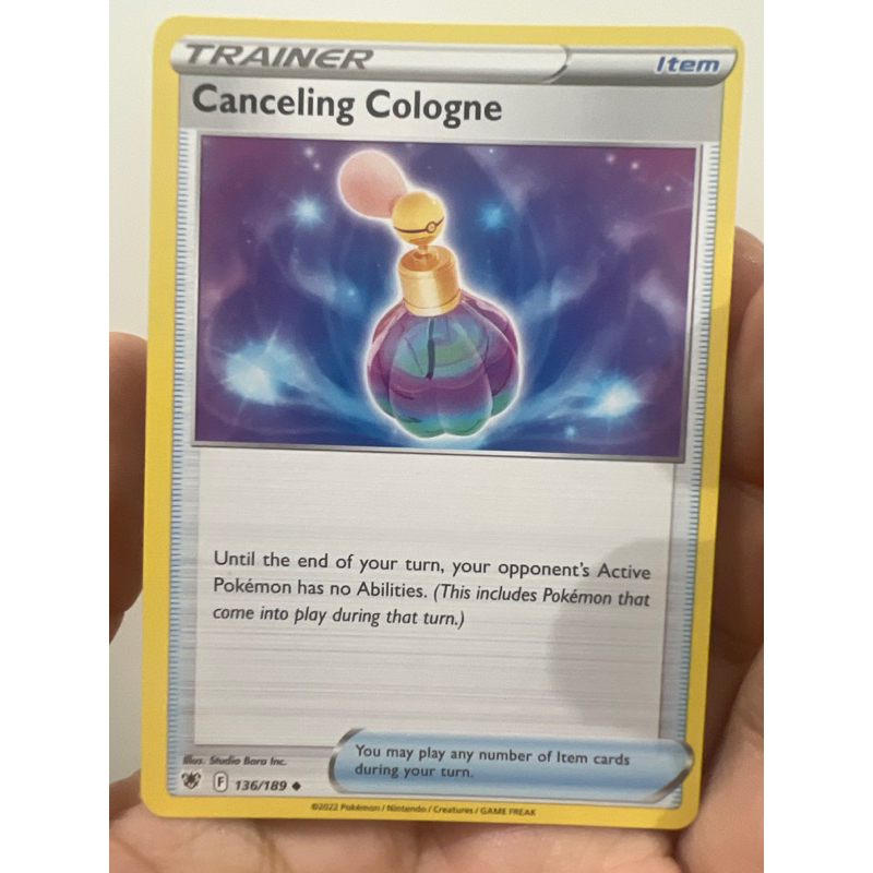 Canceling Cologne - 136/189 - Uncommon Sword & Shield: Astral Radiance ...