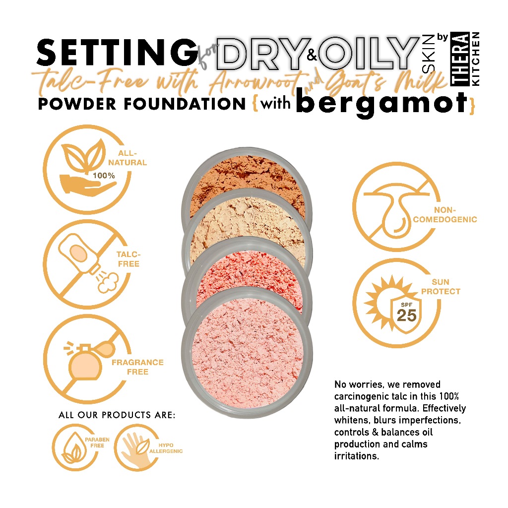 Setting POWDER Foundation for OILY Acne-Prone or DRY Sensitive Skin ...