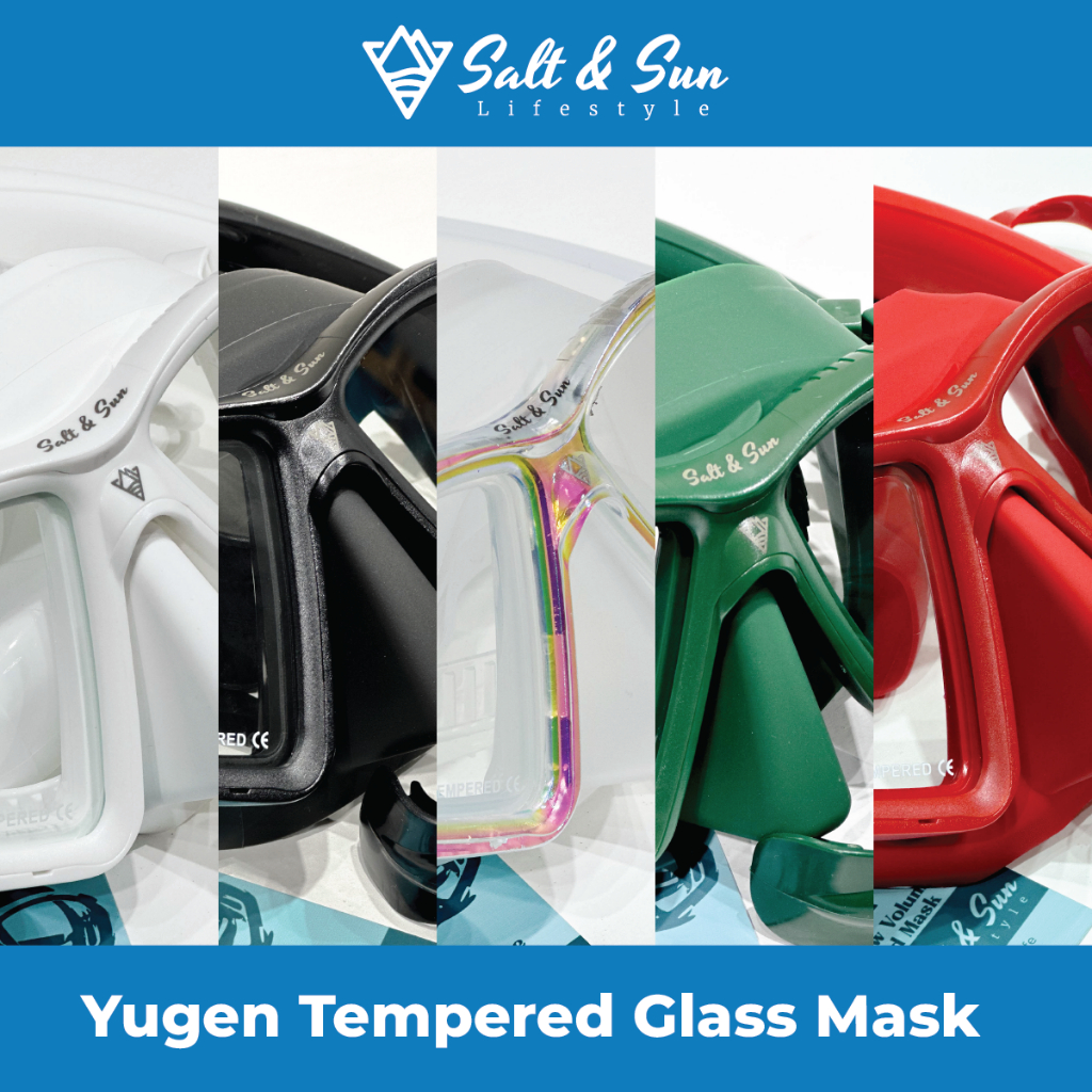 Salt & Sun Yugen Freediving Low Volume Mask Silicone Strap Flat ...
