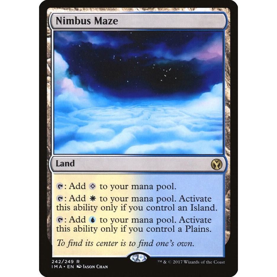 Magic: The Gathering | Nimbus Maze | Iconic Masters (IMA) | Shopee ...