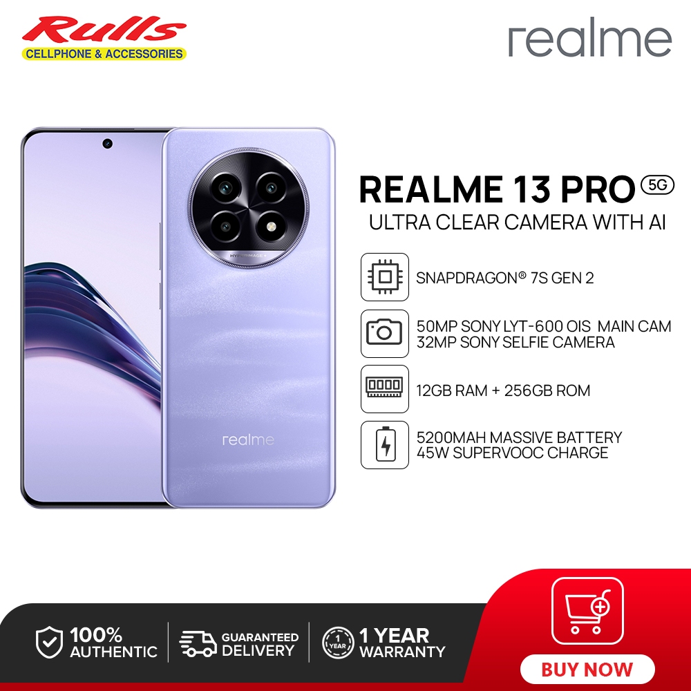 realme 13 Pro 5G Smartphone | 12GB+256GB | Snapdragon® 7s Gen 2 | 50MP ...