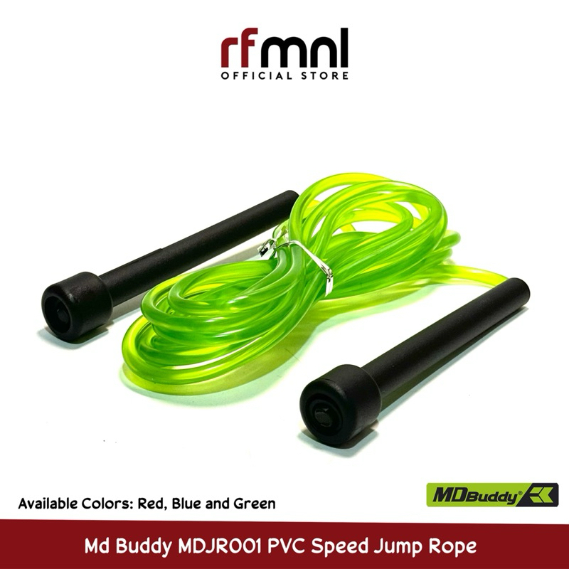 Md Buddy MDJR001 PVC Speed Jump Rope | Shopee Philippines