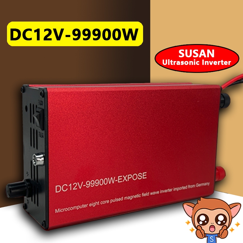 【Original 99900W Inverter】Ultrasonic Susan fishing inverter DC12V safe ...