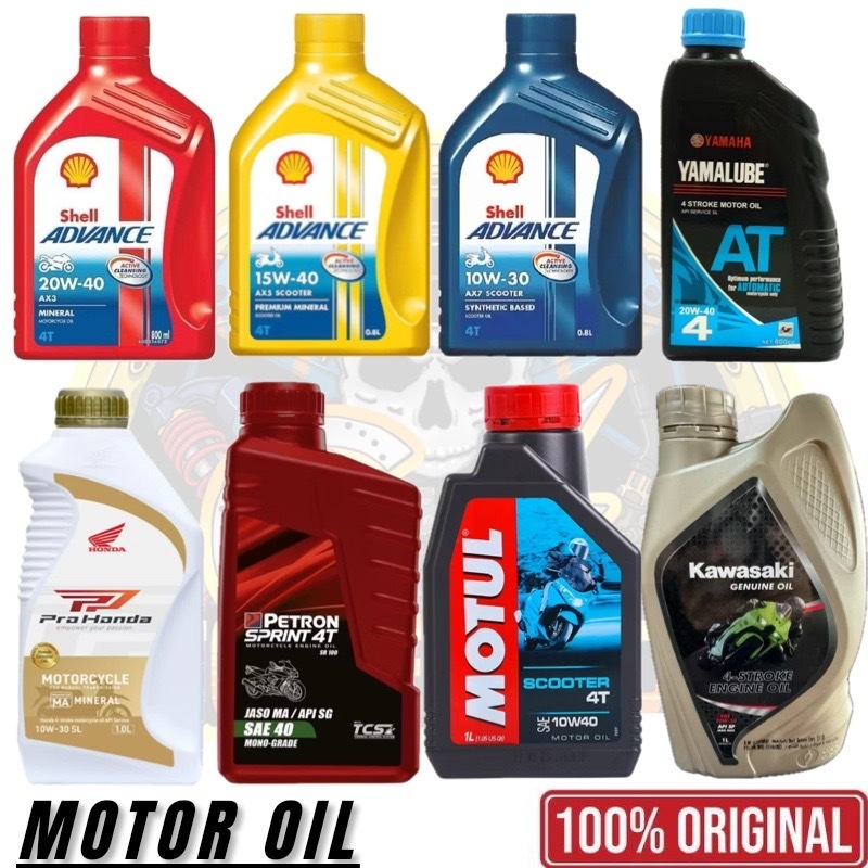 CS Motorcycle Genuine Oil Motor Oil Engine Oil PETRON, MOTUL, Shell ...
