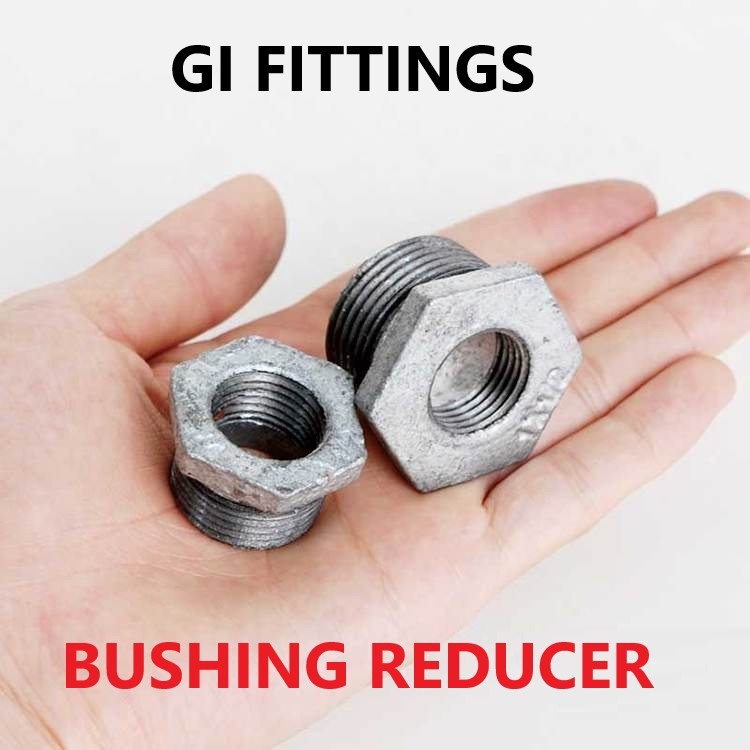 GI Fittings Galvanized Bushing Reducer 3/4 X 1/2, 1 X 3/4, 1 x 1/2, 1/2 ...