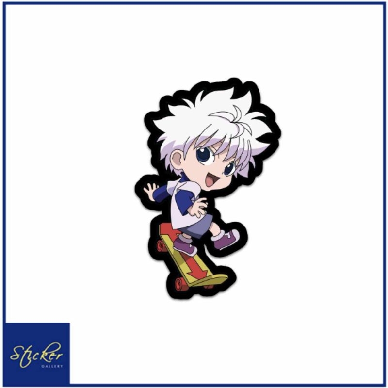 Hunter X Hunter Killua Chibi Anime Waterproof Tumbler, Laptop ...