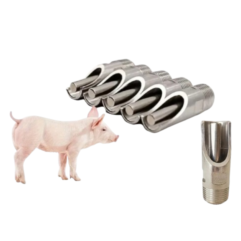 Pig Drinker Stainless Heavy Duty Nipple Drinker For Piglet Inuman Ng ...