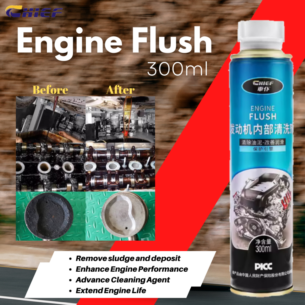 Chief Engine Flush Cleaner Gasoline and Diesel Oil Additives For Motor ...
