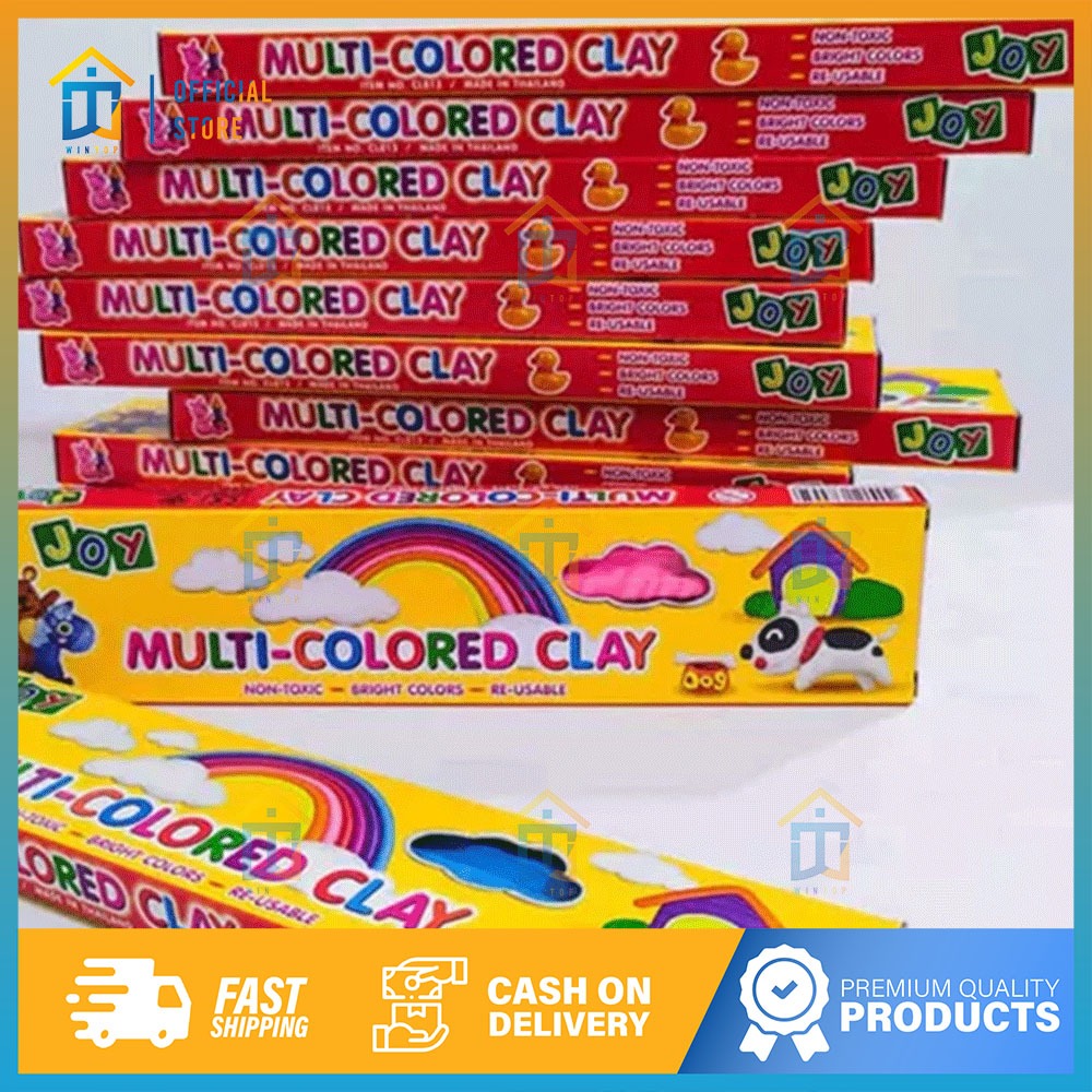 Wintop】Joy Modelling Clay Bar | Reusable Crafts Materials for Arts and ...