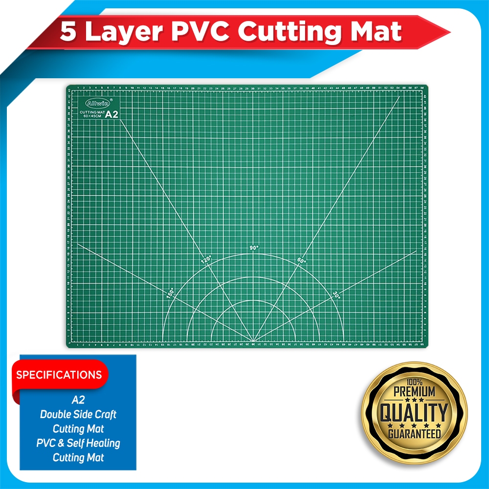 Double Sided Five Layer Pvc Cutting Mat For Hand Tools Self-Healing ...