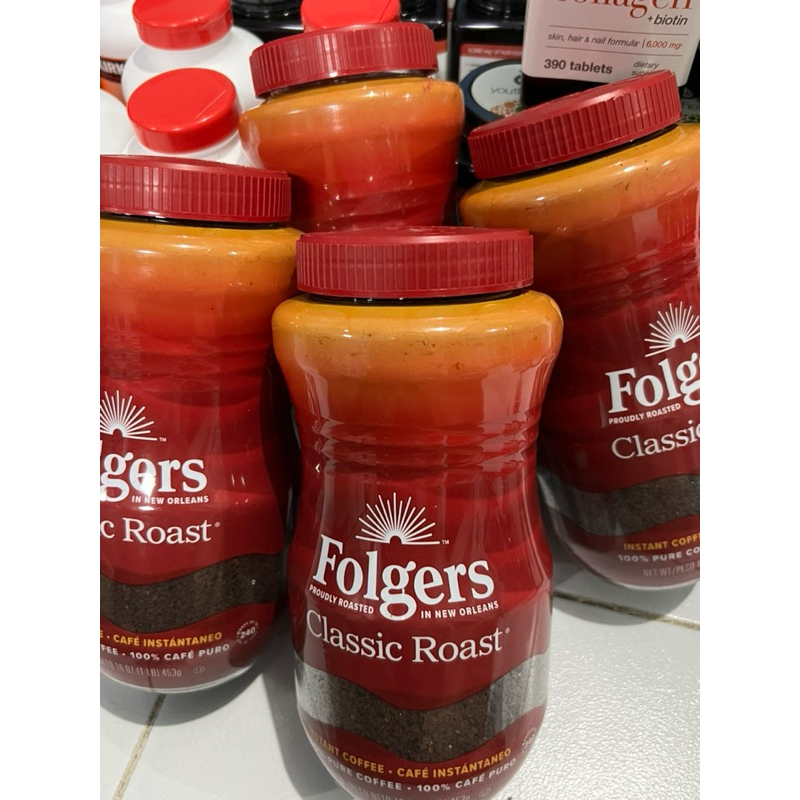 FOLGERS Classic Roast 453g | Shopee Philippines