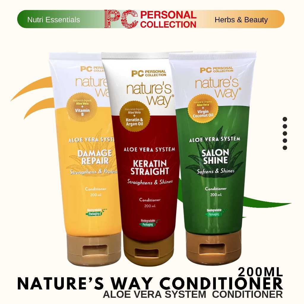 Personal Collection Nature's Way Aloe Vera System Conditioners 200ml ...