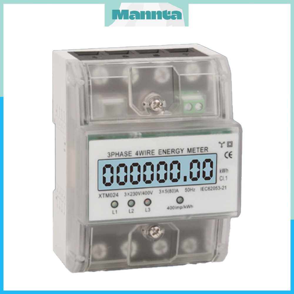 XTM024 Digital Electric Submeter Three-Phase Four Wire Submeter For ...