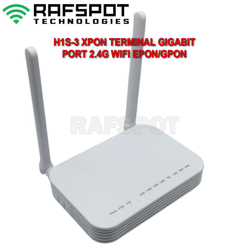 [CLEARANCE SALE] NON-TELCO H1S-3 XPON TERMINAL 2.4 WIFI MODEM EPON/GPON ...