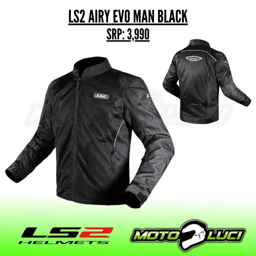 LS2 AIRY MAN RIDING JACKETS | Shopee Philippines