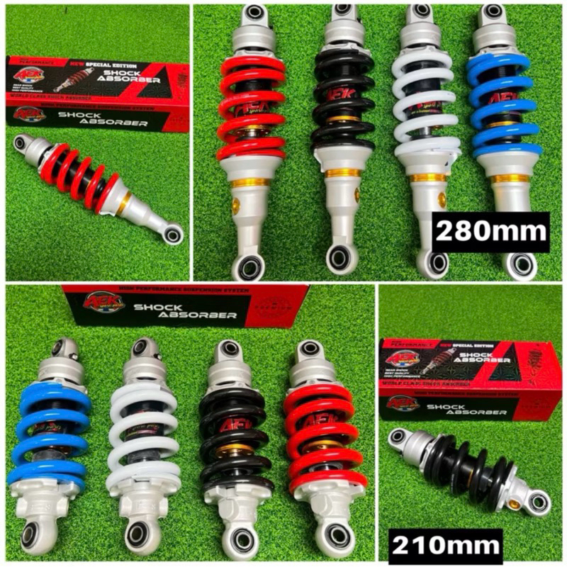 AEK MONO SHOCK SNIPER 150 155 210MM RAIDER 150 CARB FI 280MM | Shopee ...