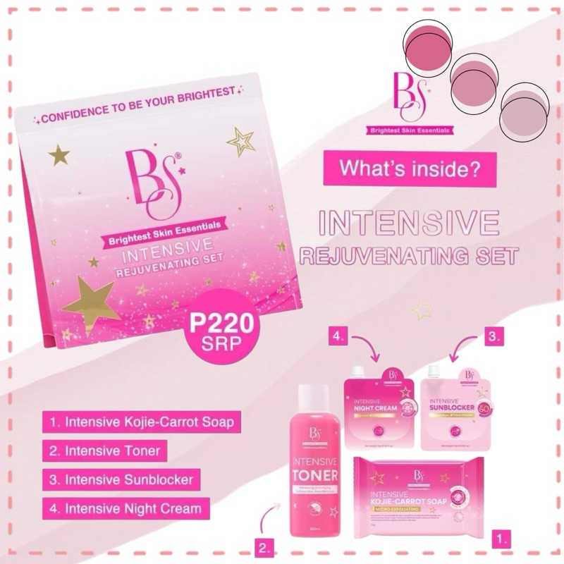 Brightest Skin BS Dermax Intensive Rejuvenating Set | Shopee Philippines
